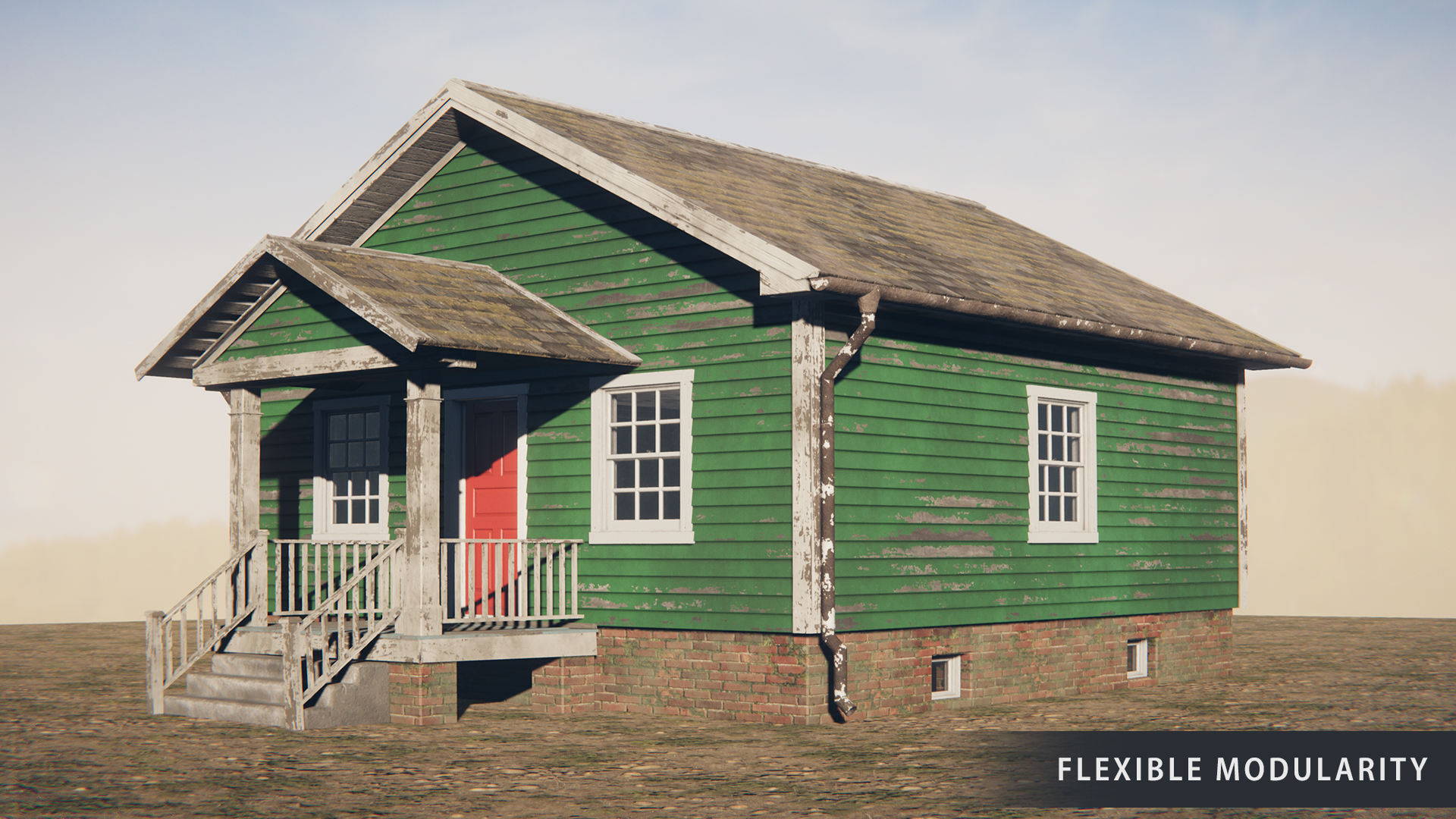 HQ Retro Farmhouse (Modular)